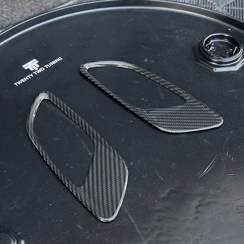 BMW M3 (E90–E93) OEM+ Carbon Hood Vent Trims