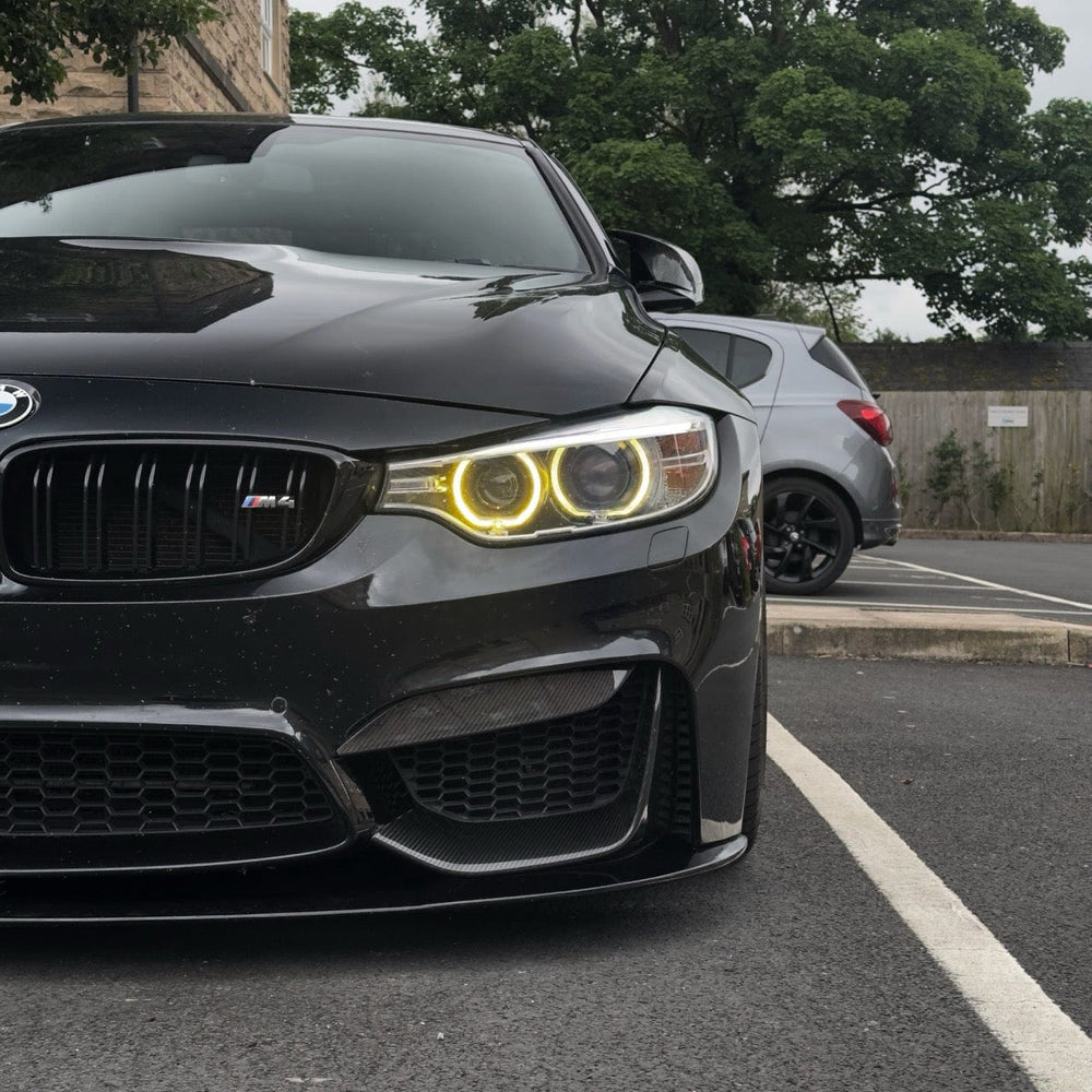 BMW 4 Series F32/F33 CSL Yellow DRL Headlight Modules Xenon Headlight