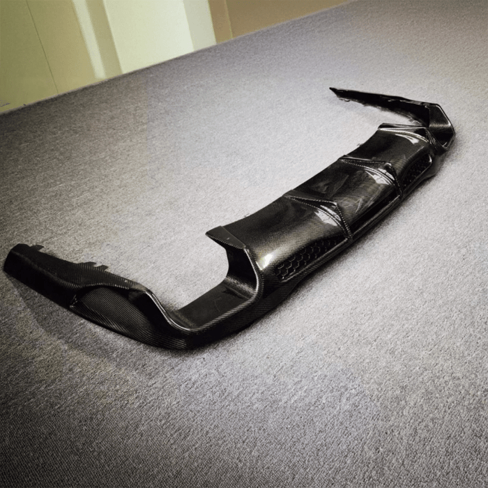 BSV1 Carbon Fiber Rear Diffuser With Exhaust Tips for Mercedes C-Class W206
