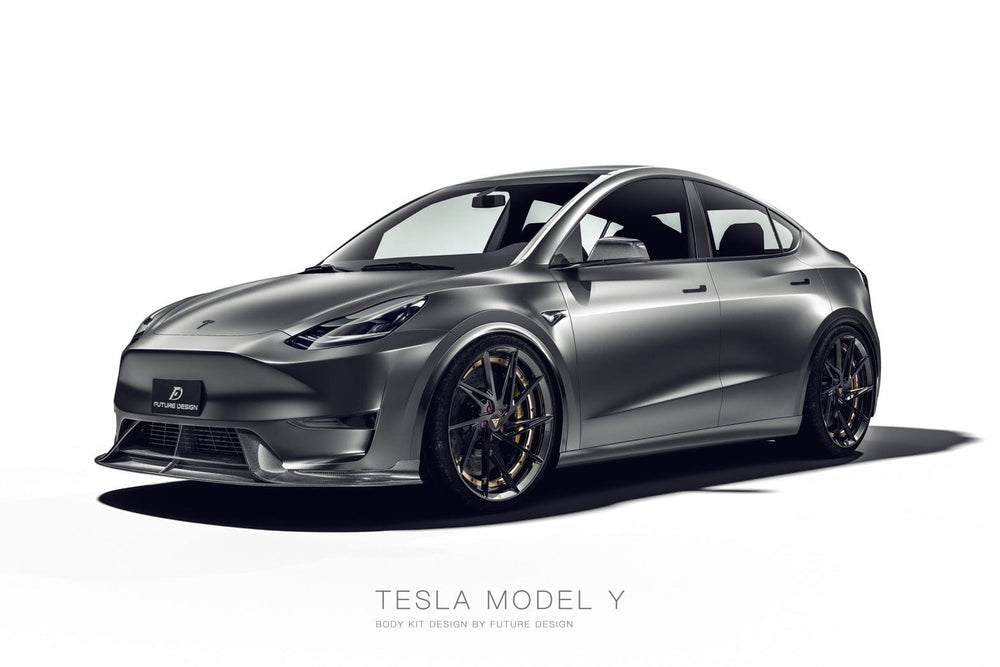 Tesla Model Y Future Design Carbon Fiber Full Kit