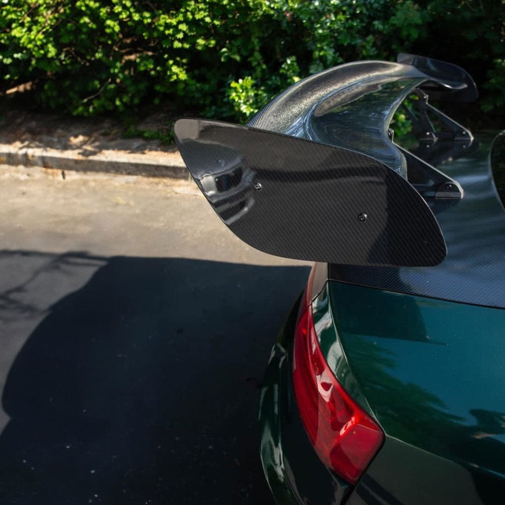 Universal Carbon Fiber Rear Spoiler Wing Kit