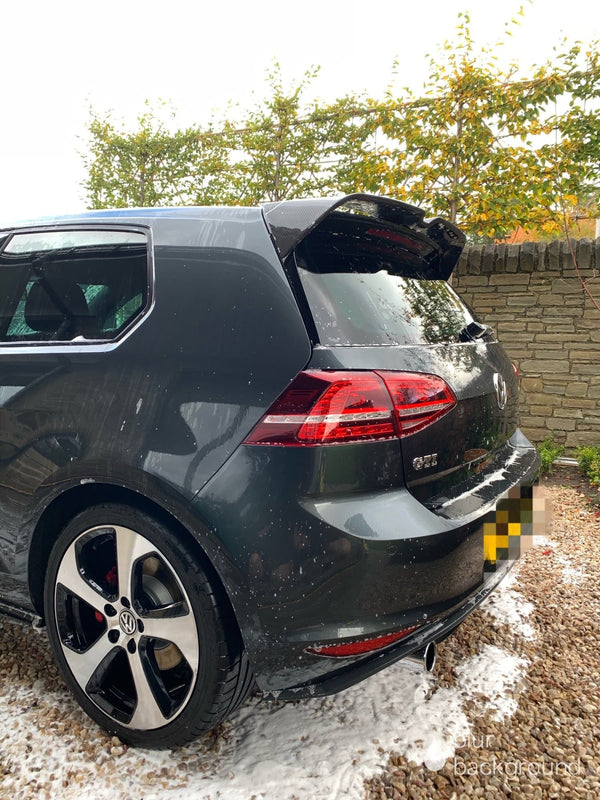 Volkswagen Golf SE/GTI/R (Mk7/Mk7.5) Oettinger Carbon Rear Spoiler ...