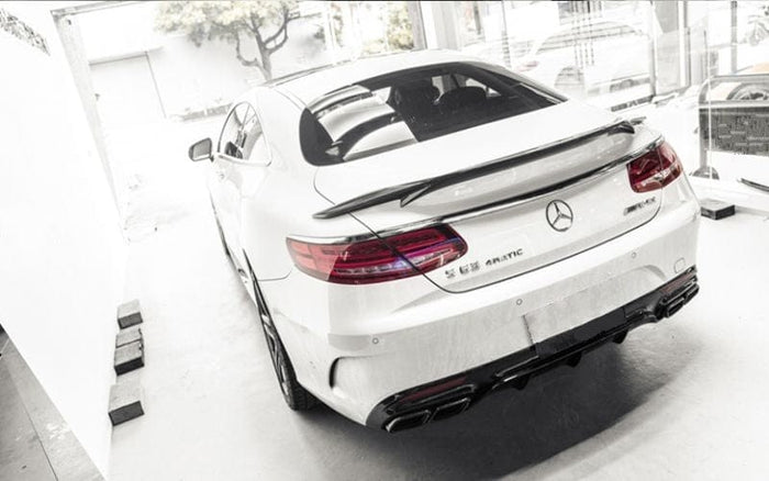 Mercedes Benz S-Class/S63/S65 C217 Renntech Carbon Rear Spoiler