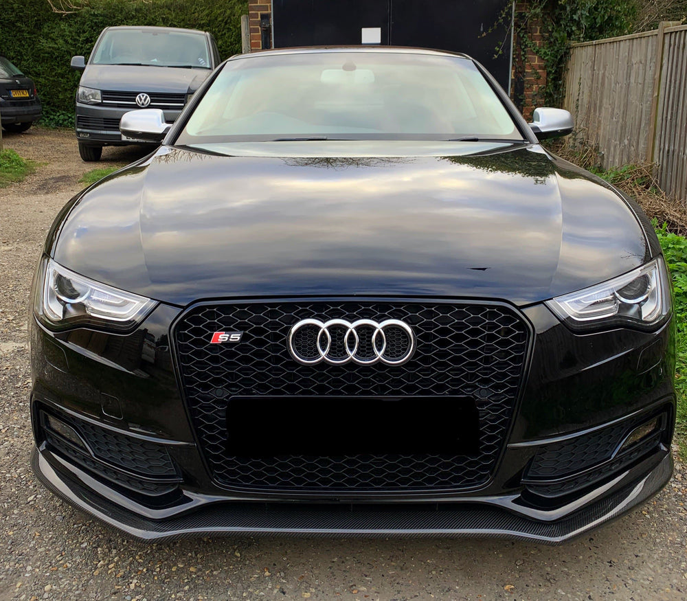 Audi S5 (B8.5) OEM+ Style Carbon Fiber Front Lip Spoiler