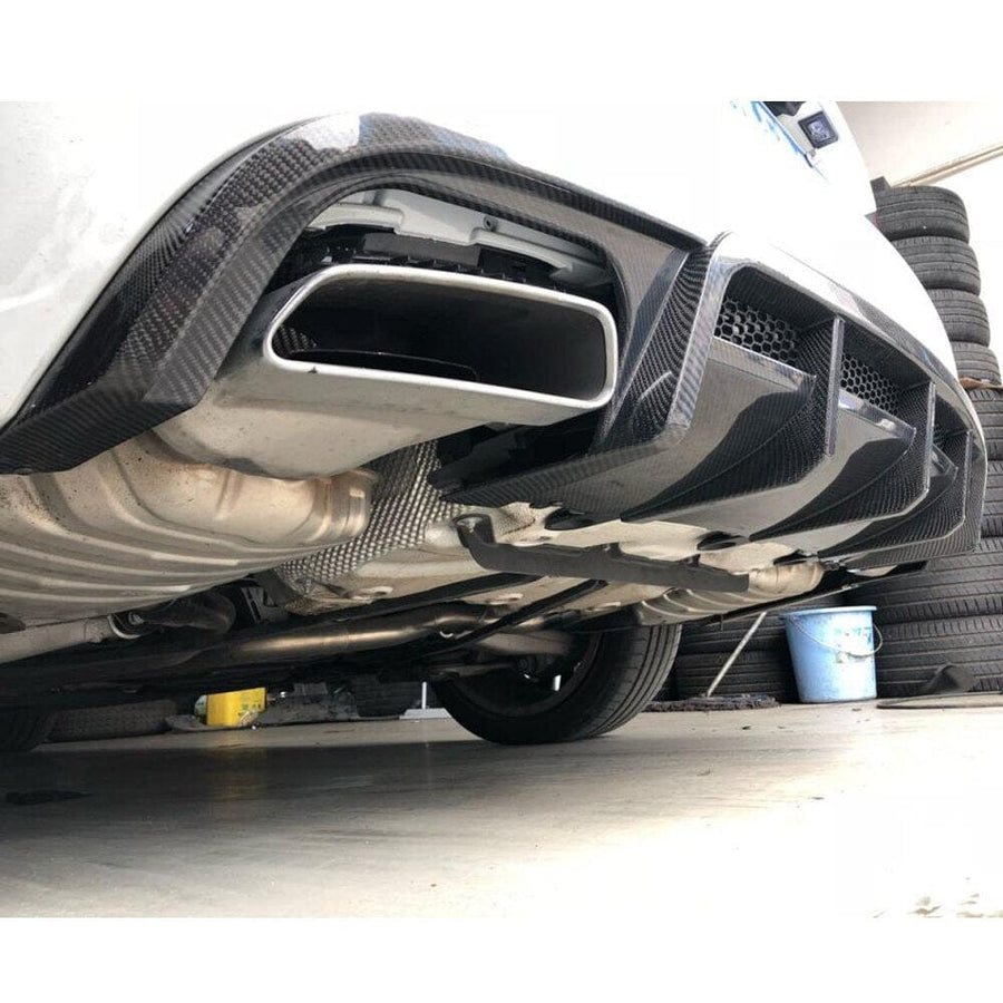 Audi A6/S6 (C7.5) S Line Estate Carbon Fibre Rear Diffuser