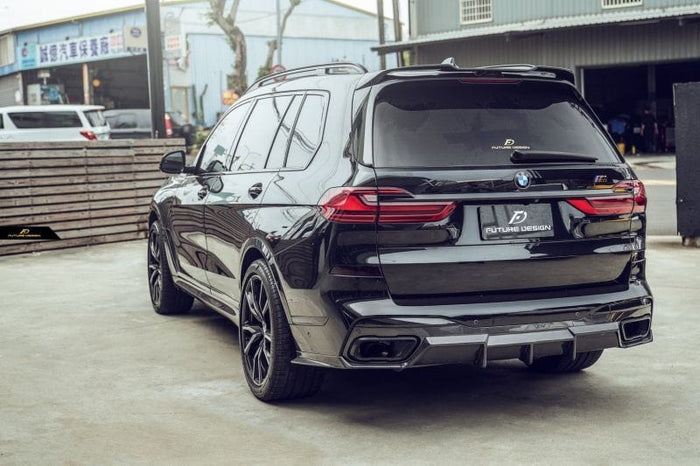 BMW X7 (G07) Future Design Carbon Fibre Rear Roof Spoiler