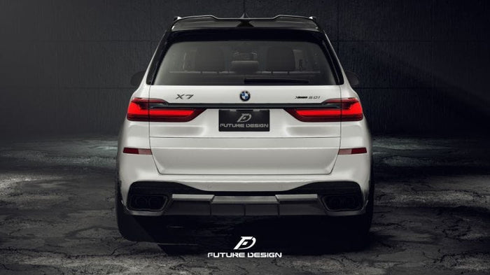 BMW X7 (G07) Future Design Carbon Fibre Rear Roof Spoiler