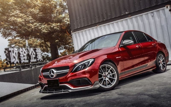 Mercedes Benz C63 (W205/S205) BRABUS Style Carbon Fibre Front Lip