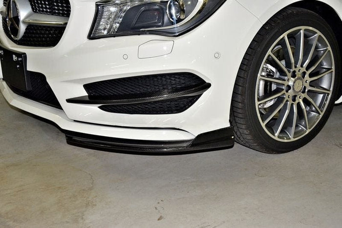 Mercedes Benz CLA-Class/CLA45 W117/C117 PIECHA Carbon Front Splitters